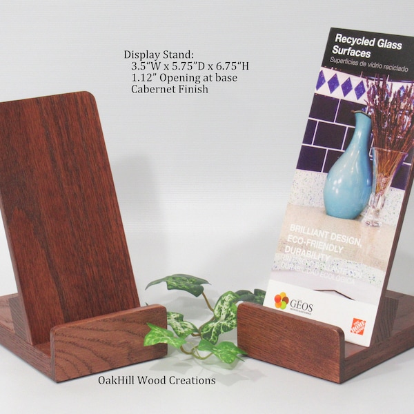 Tabletop Brochure Holder - Etsy