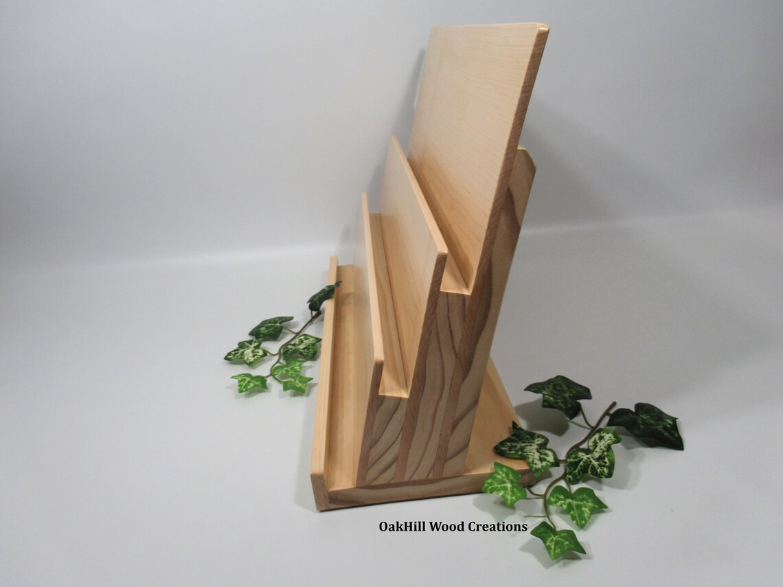 Card Display Wooden Gallery Exhibit Greeting Card Stand - Etsy