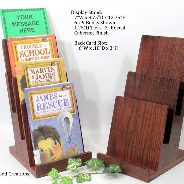 3 Tier Wood Display Stand - Etsy