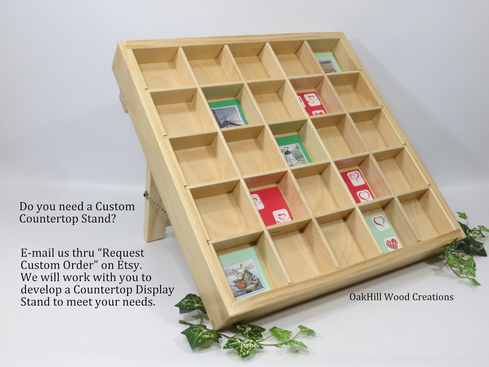 Sticker Display Stand Collectible Display Tabletop Display - Etsy