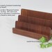 Multiple Card Holder, Wooden Card Display, Reception Desk Stand ...