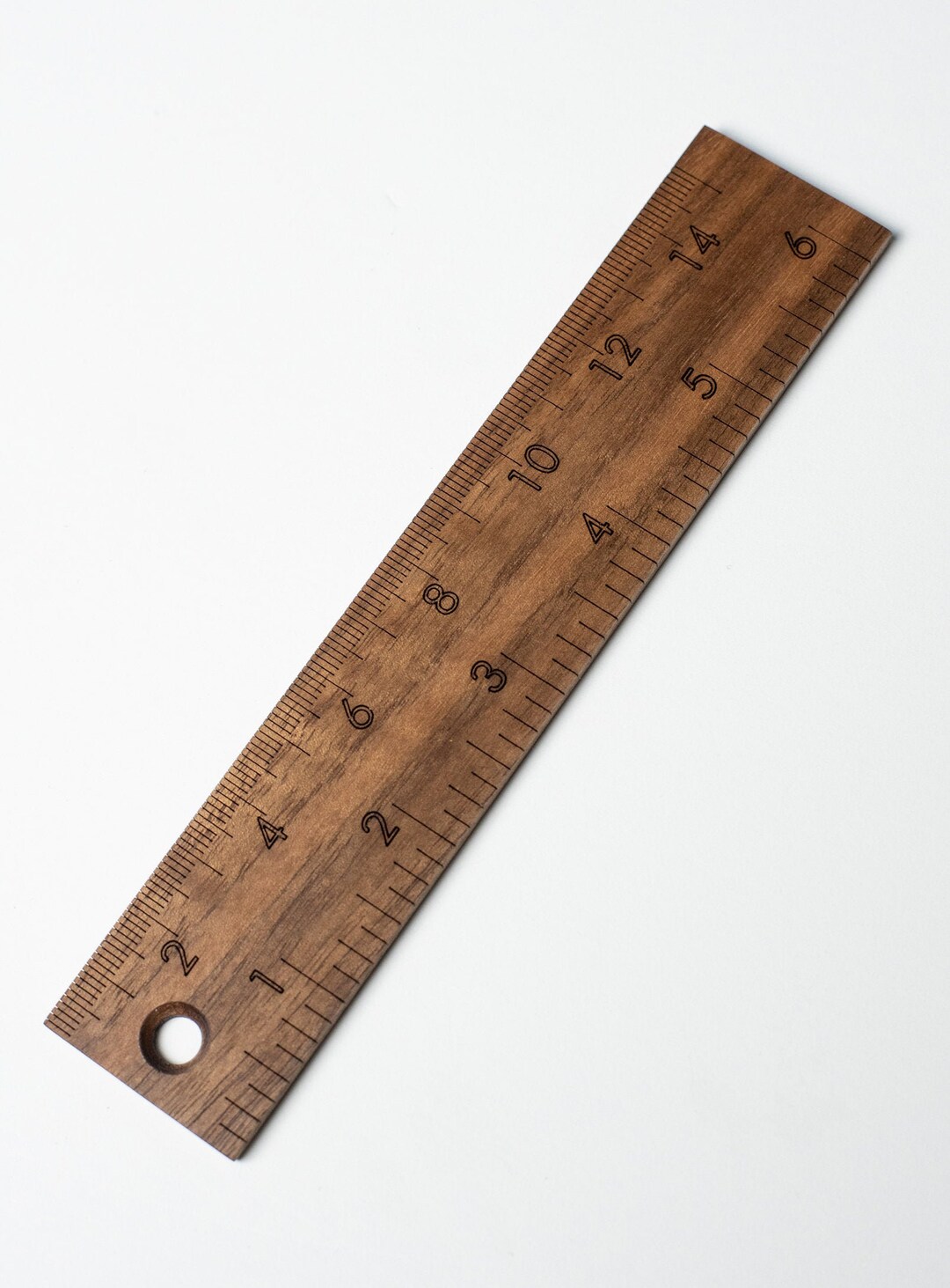 Wooden Ruler - 6 Inch - Contemporary Stationery - Modern Office ...