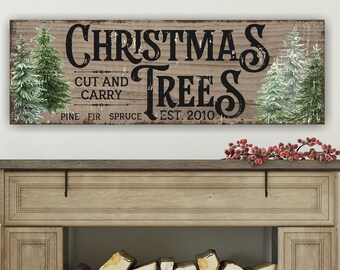Rustic Tree Farm Sign - Etsy