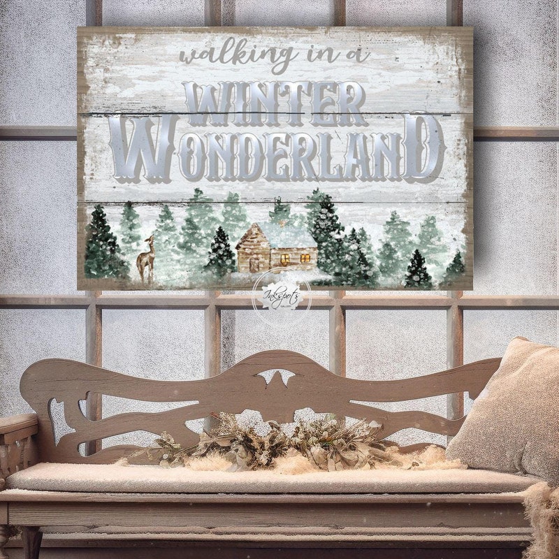 Winter Wonderland Sign - Etsy