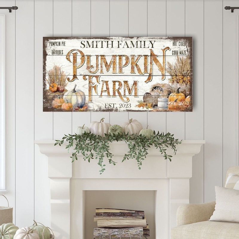 Pumpkin Sign - Etsy