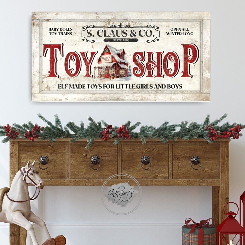 Santas Toy Shop - Etsy