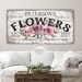 Live Life in Full Bloom Summer Porch Sign, Vintage Summer Floral ...