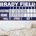 Custom Baseball Scoreboard Sign, Baseball Decor, Baseball Name Sign ...