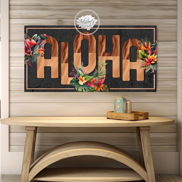 Aloha Neon Sign - Etsy