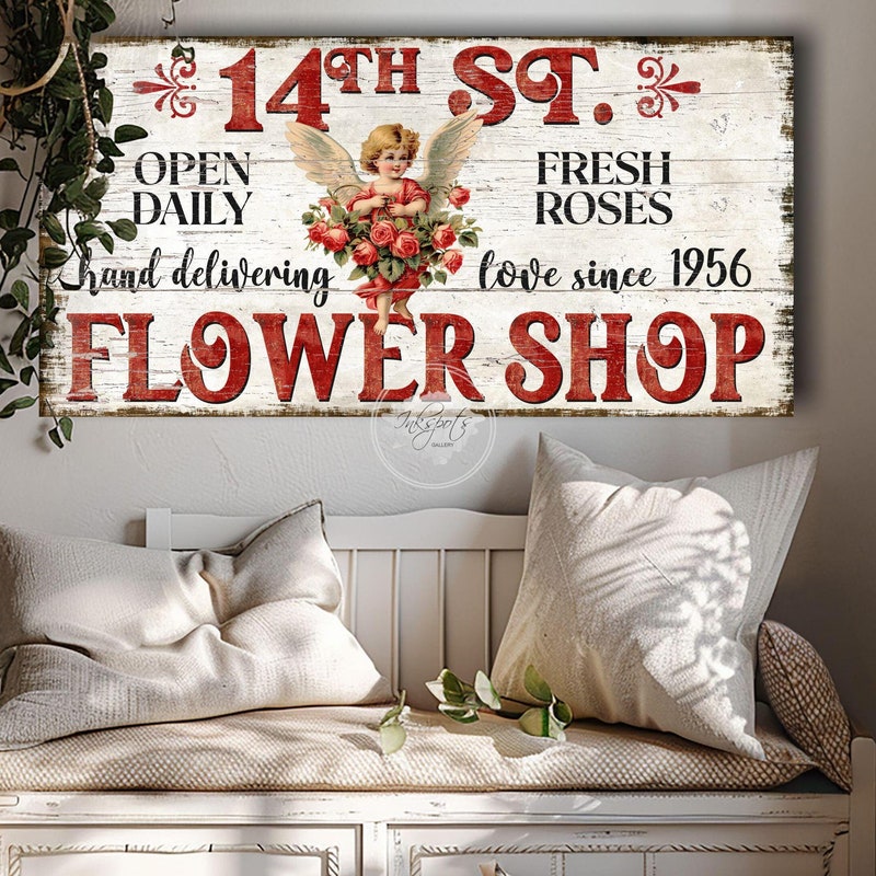 Flower Shop Signs - Etsy