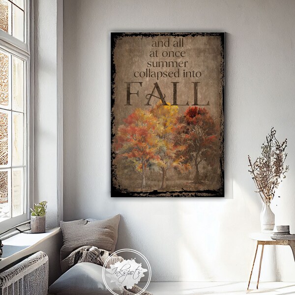 Happy Fall Sign - Etsy