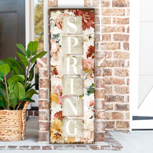 Spring Porch Sign - Etsy