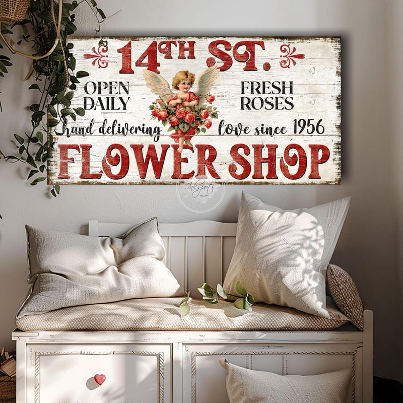 Flower Shop Sign - Etsy