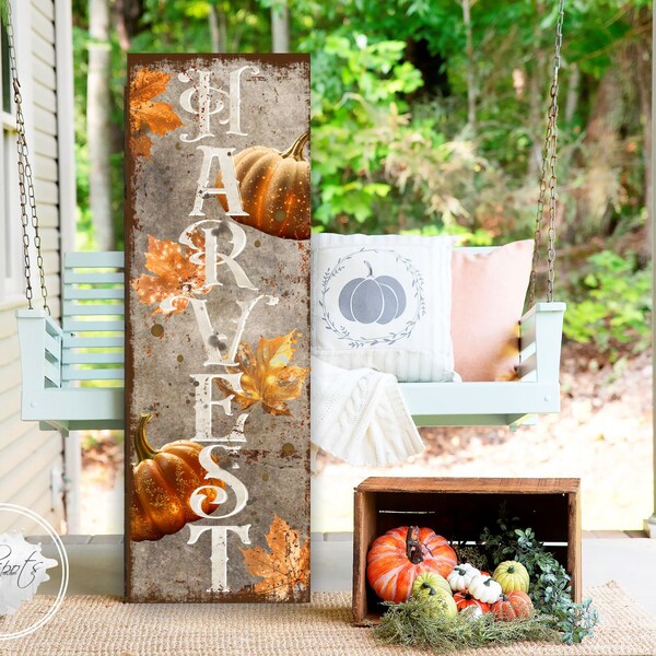 Fall Farmhouse Porch Sign - Etsy