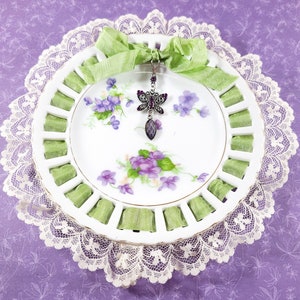 Vintage Plate Altered Art Shabby Chic - Etsy