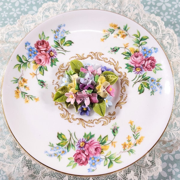 Altered Art Plate - Etsy