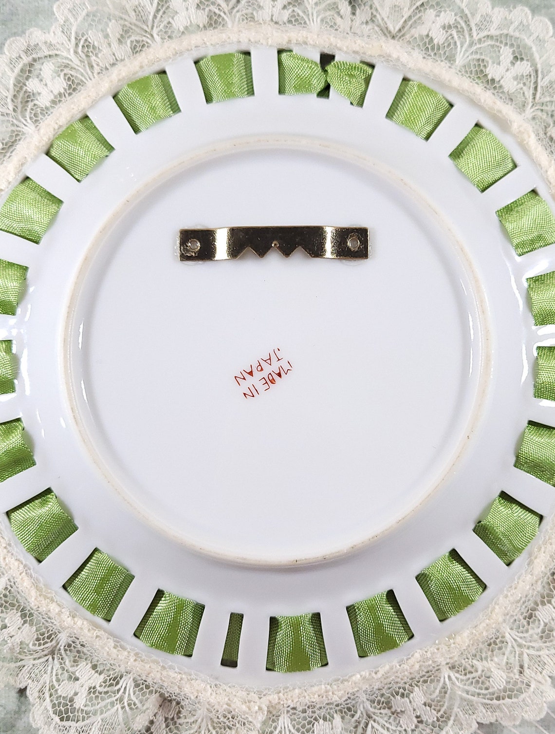 Vintage Plate Altered Art Shabby Chic - Etsy