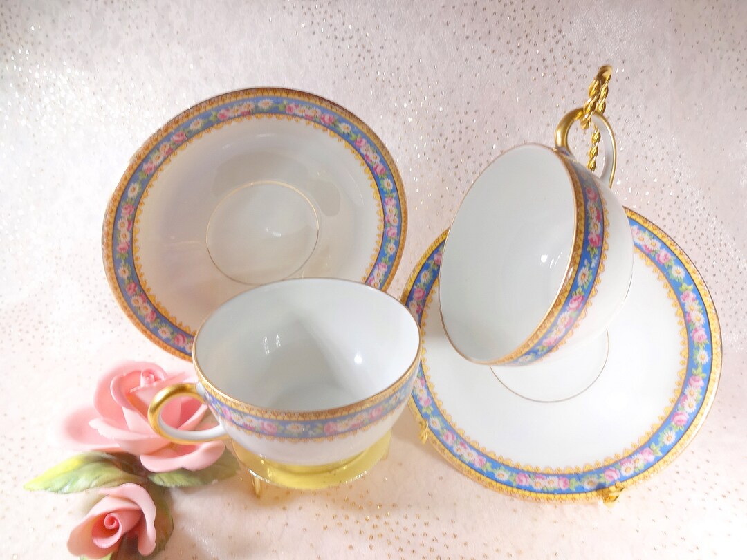 Vintage Limoges Tea Cups - Etsy