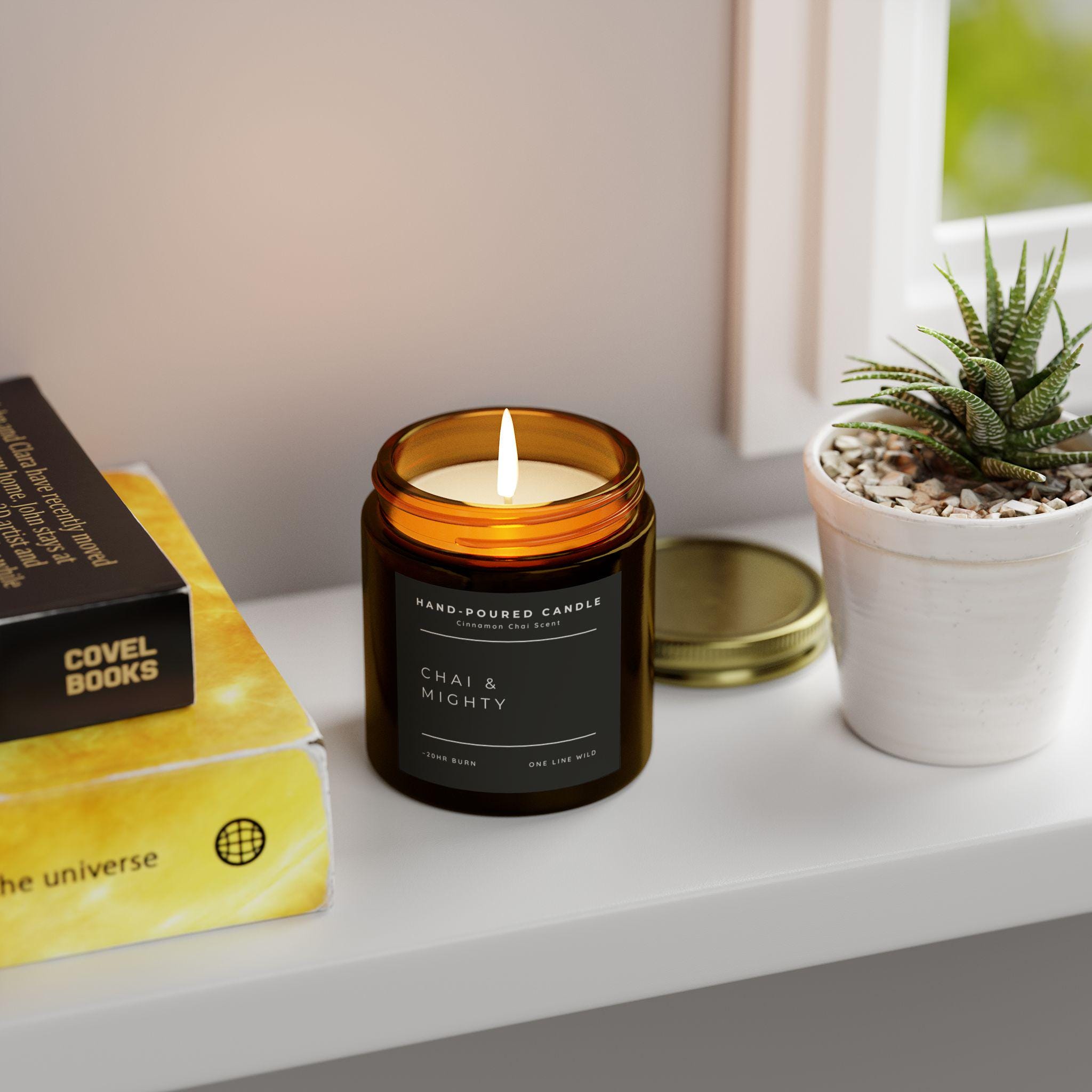 Chai and Mighty Cinnamon Chai Scented Candle - Etsy