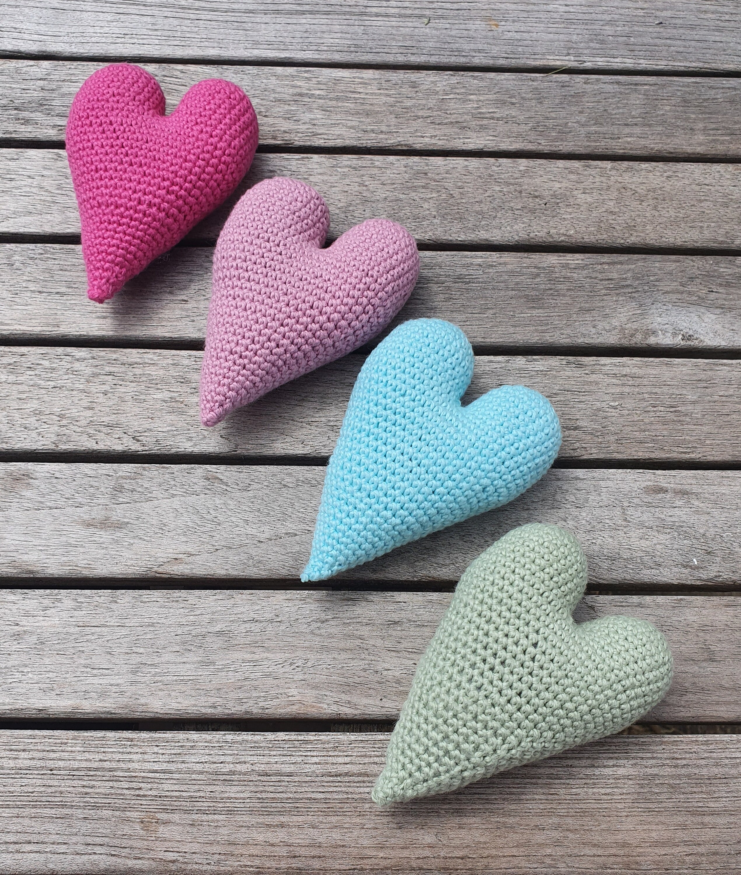 Crochet Pattern for Heart, Valentine's Day Gift Idea, Lavender Filled ...