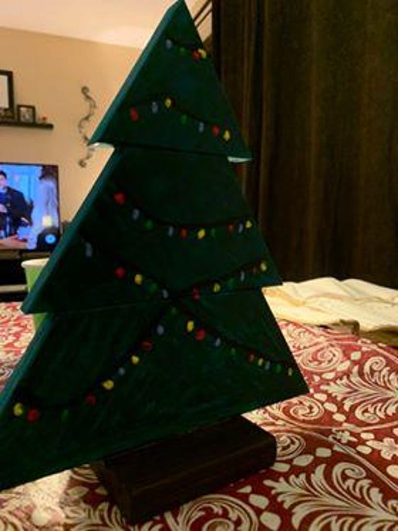 Easy DIY Small Christmas Tree Plan: Fun Beginner Woodworking Project ...