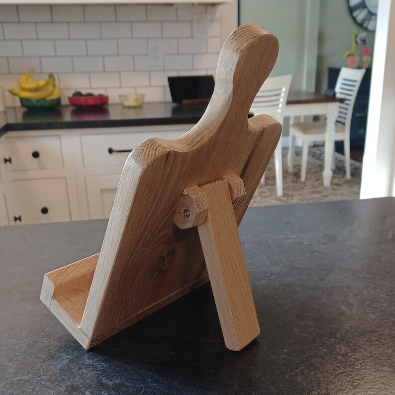 Easy DIY Cookbook/tablet Stand Plan: Fun Beginner Woodworking Project ...