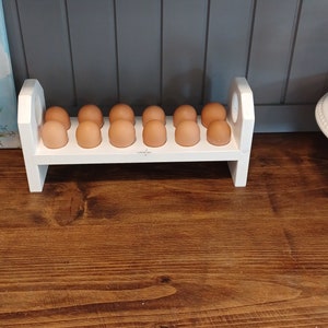 Easy Farmhouse Egg Stand Plan: Fun Beginner Woodworking Project (PDF ...
