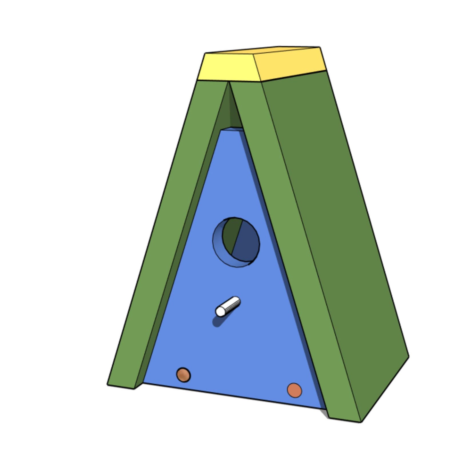 Easy DIY Modern Birdhouse Plan: Fun Beginner Woodworking Project (PDF ...