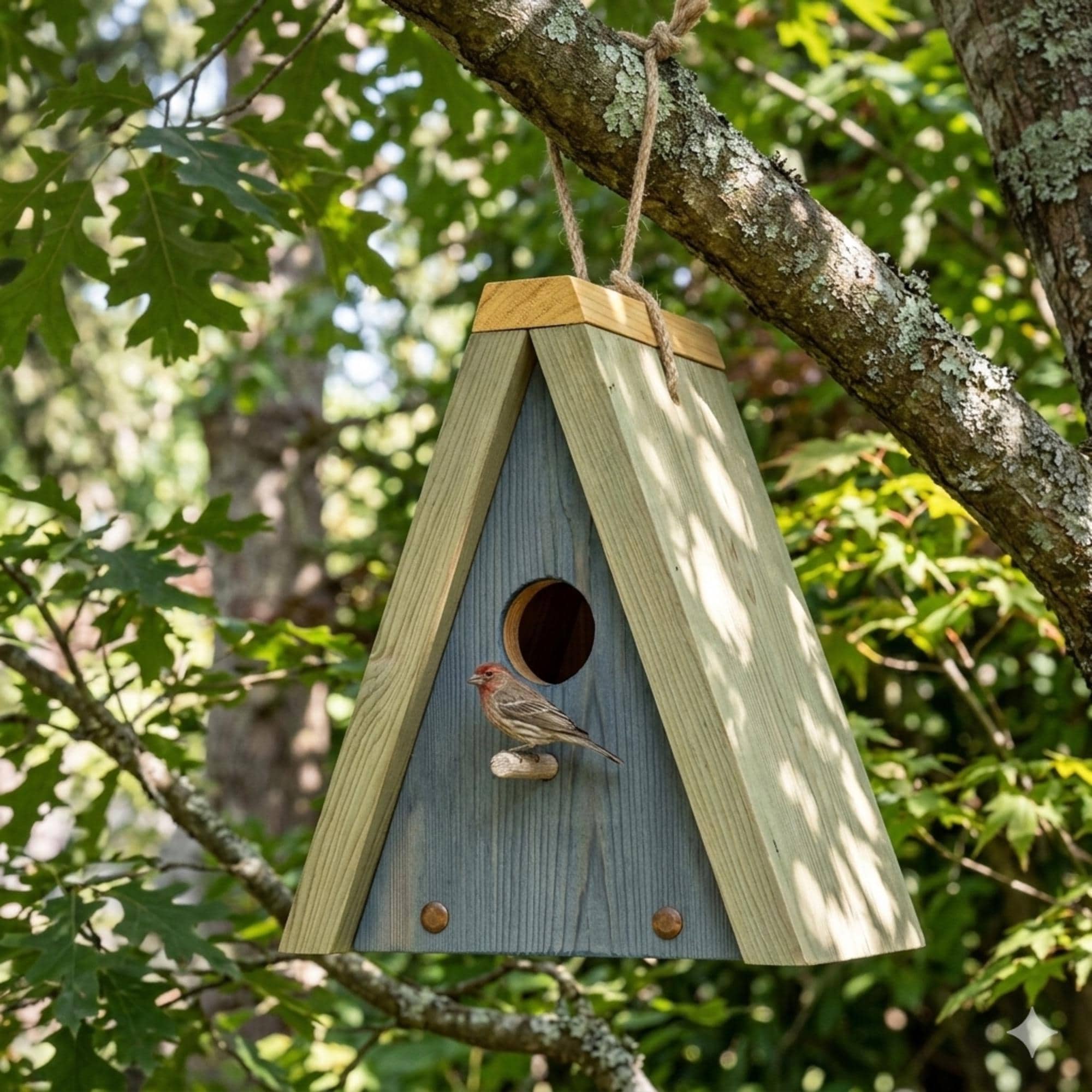 Easy DIY Modern Birdhouse Plan: Fun Beginner Woodworking Project (PDF ...