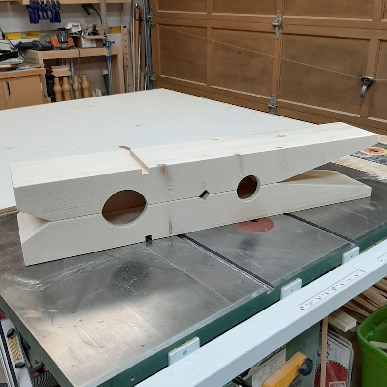 36 Inch Clothespin Shelf Plan, Wood Shelf Plan, Rustic Decor Plan, Fun ...