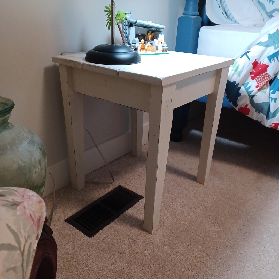 DIY Rustic Nightstand Plan: Beginner Woodworking, Bedroom Furniture ...