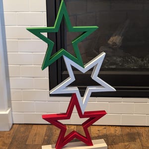 Easy DIY Triple Star Decor Plan: Beginner Woodworking Project (PDF ...