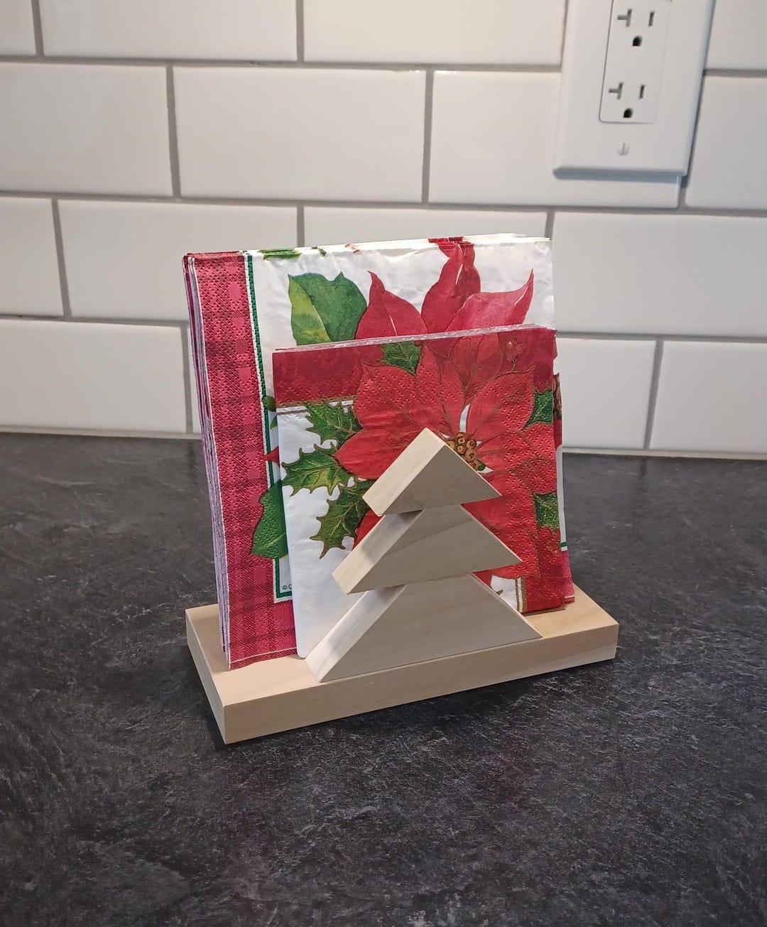 DIY Christmas Napkin Holder Plan: Beginner Woodworking Project - Etsy