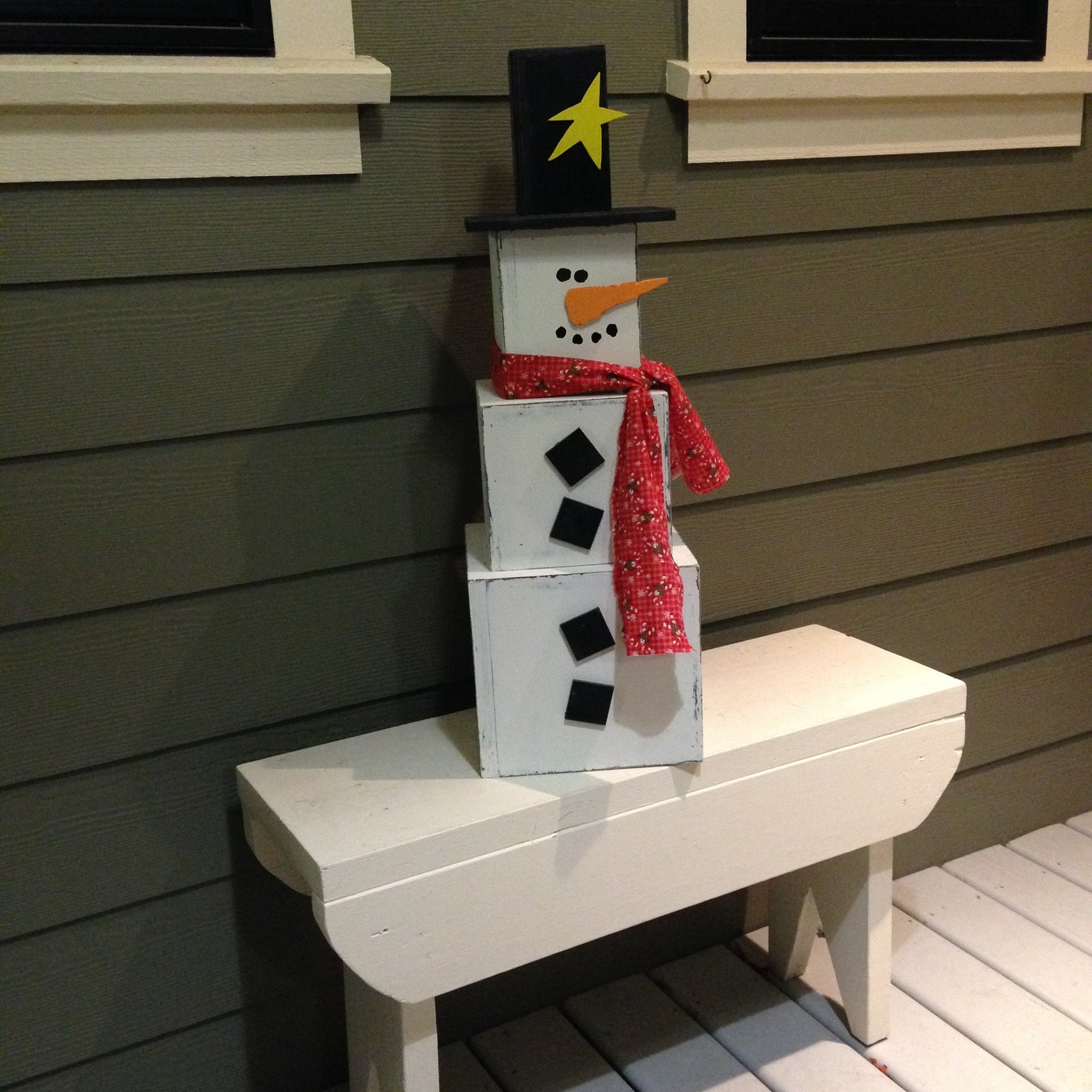 Easy DIY Large Plywood Snowman Plan: Beginner Woodworking Project ...