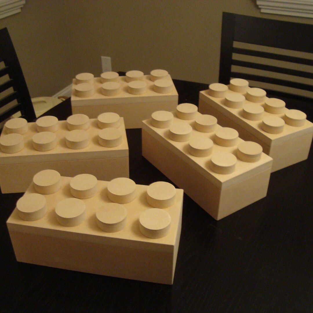 DIY Building Block Keepsake Box Plans: Fun Beginner Woodworking Project ...