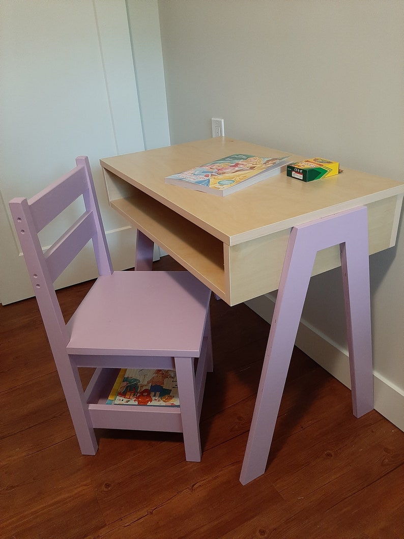 Simple DIY Kids Desk Plan, Digital Plan, Fun Woodworking Project ...