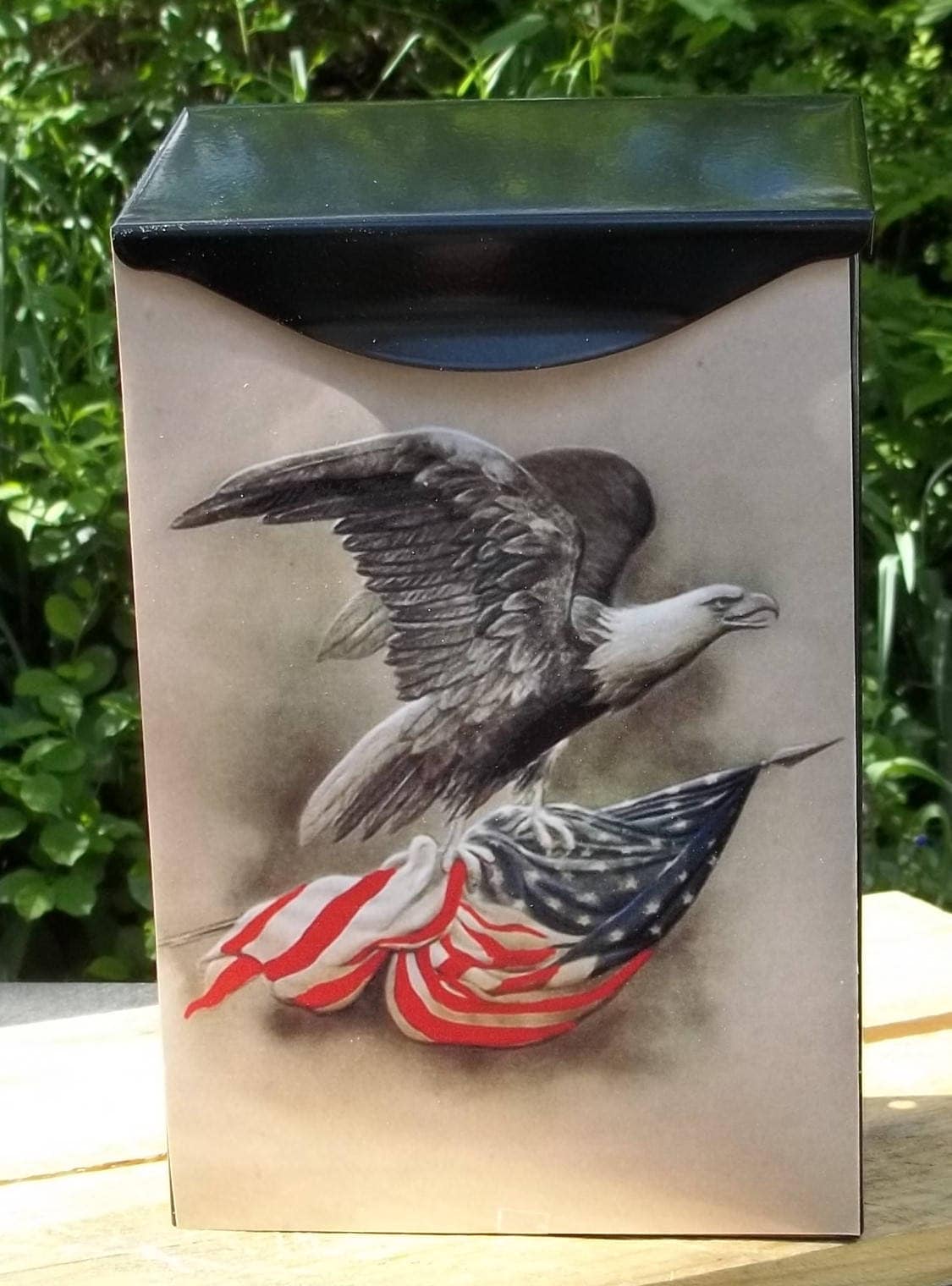 Vintage Bald Eagle With Flag Wall Mounted Mailbox - Etsy