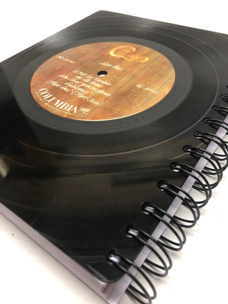 Recycled Vinyl Record Notebook Using a Jefferson Starship and - Etsy Norway