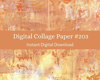 Digital Collage Paper #4, Digital Collage Backgrounds, Instant Download ...