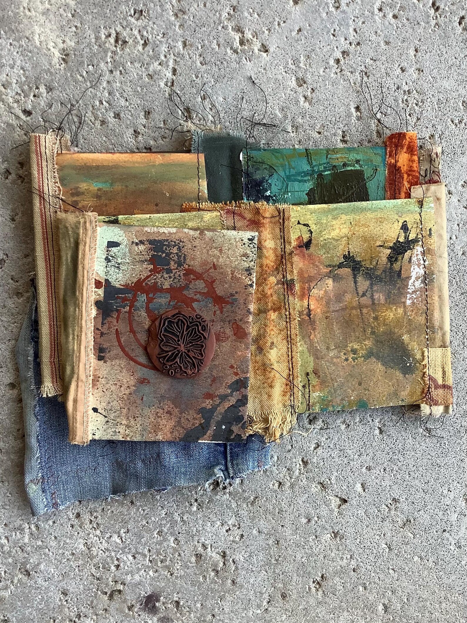Small Concertina/accordian Fold Journal - Etsy