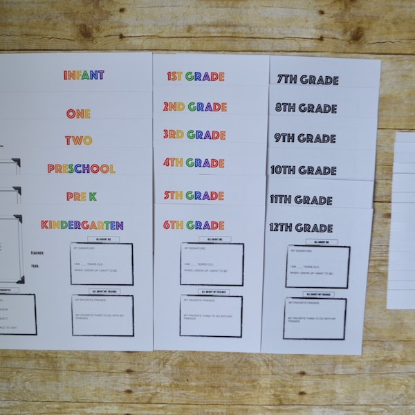 School File Box Label - Etsy