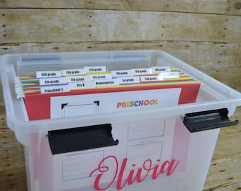 Memory File Box | Etsy