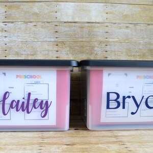 DIY DIGITAL Memory Box Kit - School File Keepsake Organizing Bin - Etsy