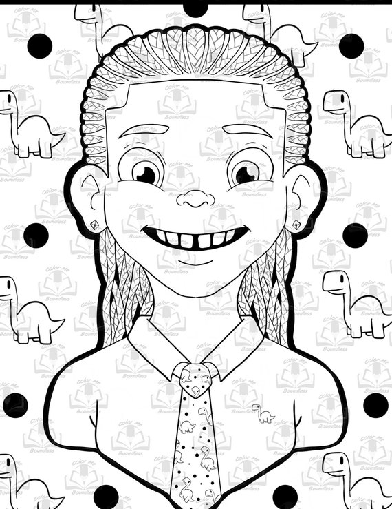 Little Boy Coloring Pages Printable
