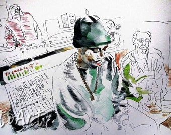 J Dilla Art Print - Etsy