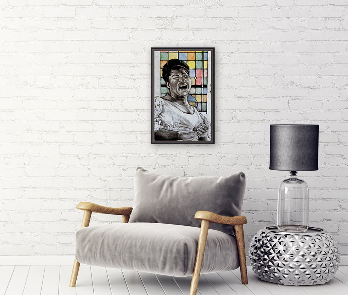 Mahalia Jackson Portrait Art Print: Limited Edition Watercolor Gospel ...