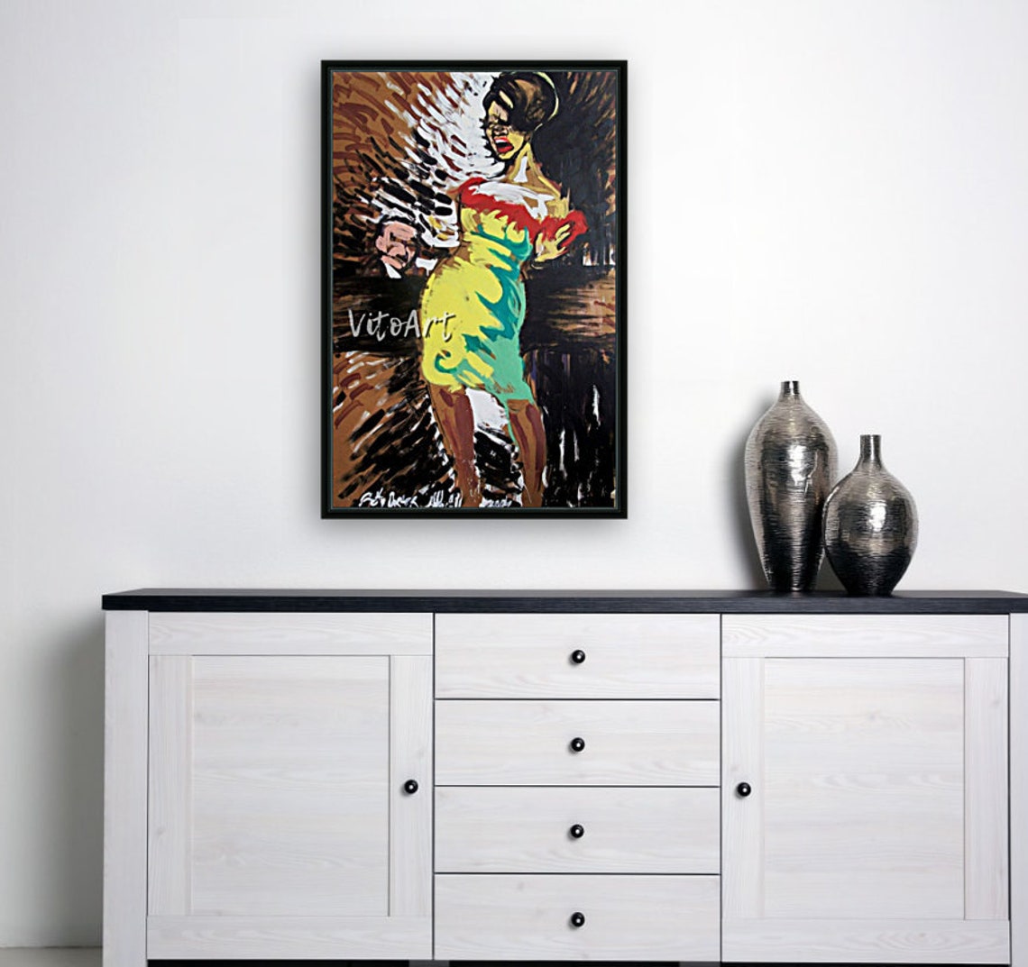 Betty Carter Jazz Art Portrait Blues Singer Colorful Wall Decor Limited ...