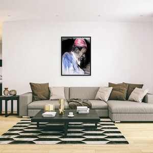 Thelonious Monk Jazz Art Print Piano Portrait Illustration Wall Decor ...