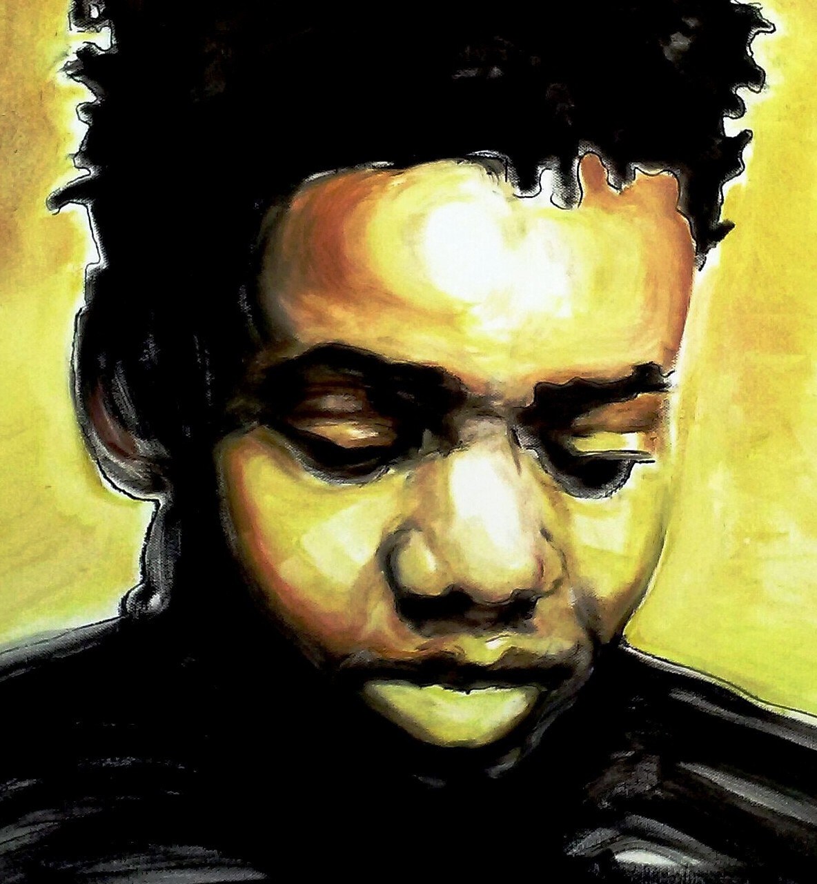 Tracy Chapman Art Print: Limited Edition Folk Portrait Poster - Etsy