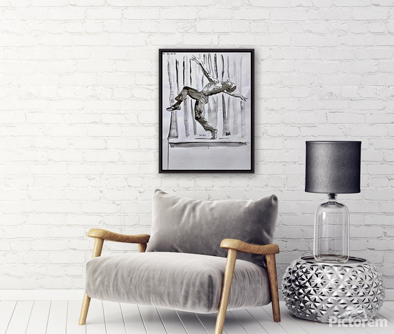 Alvin Ailey African American Dancer Ballet Portrait Print Limited ...